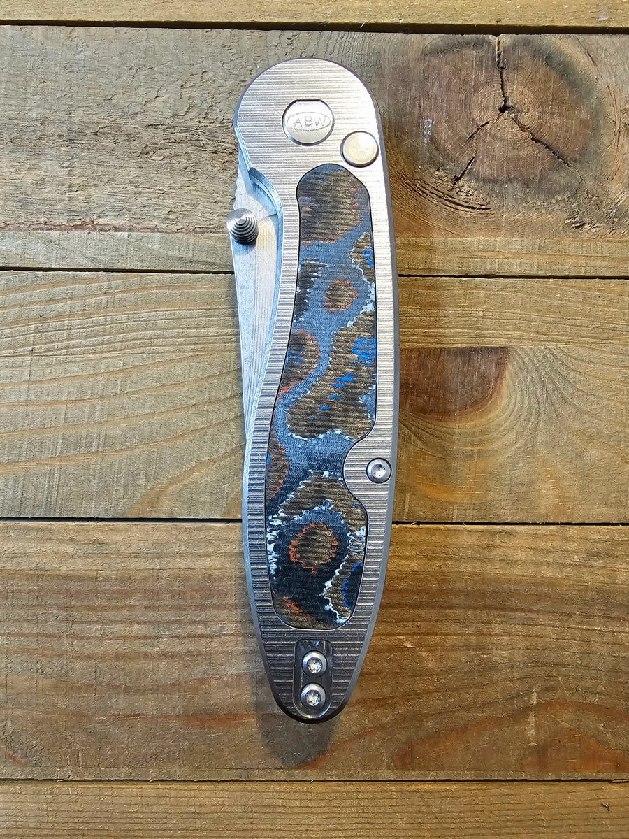 Model 1 Button Lock Titanium (CHOOSE YOUR INLAY OPTION) – American ...