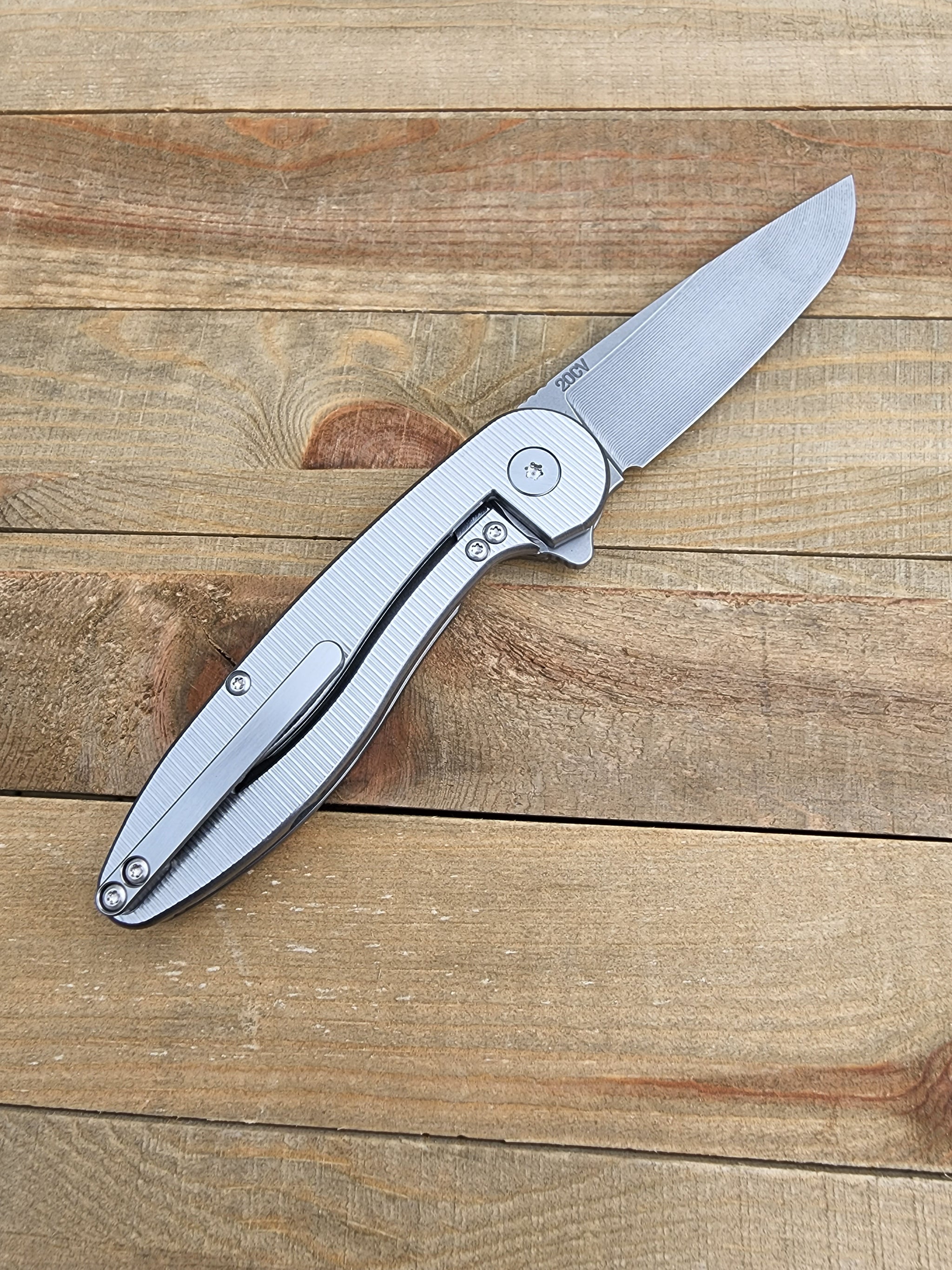 Model 1 Titanium Frame Lock (Titanium) – American Blade Works